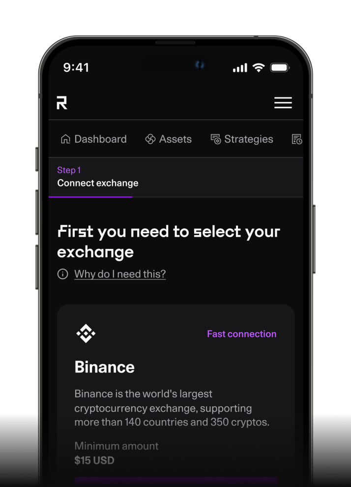 Ridian | Intelligent automated crypto investing strategies